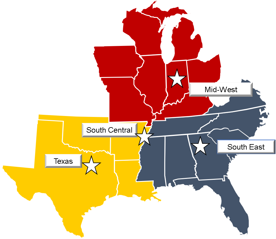 Regional Services | Paschall Truck Lines, Inc.